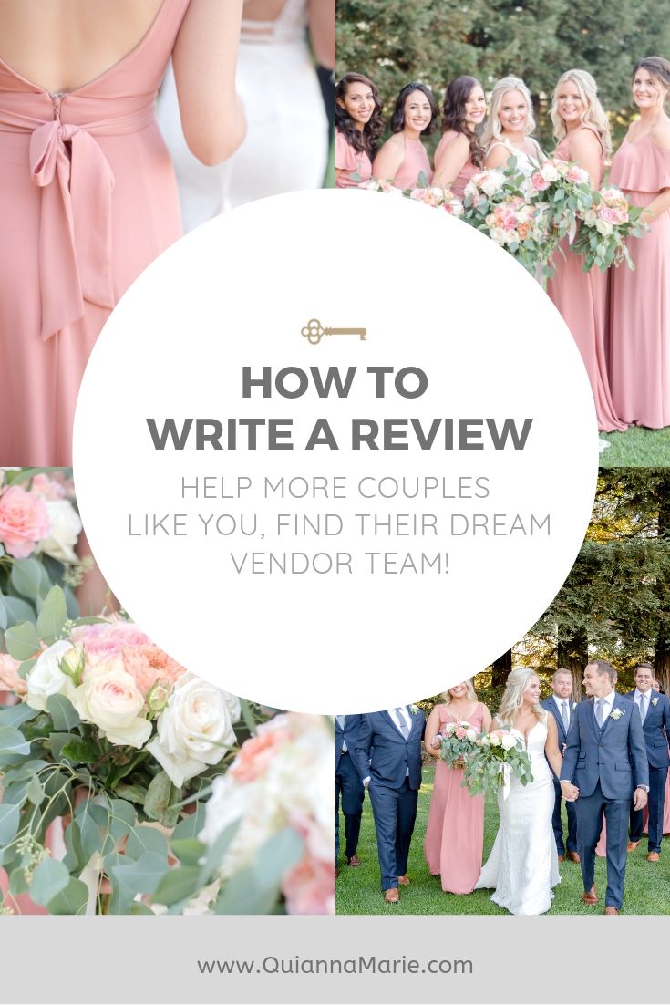 How To Write A Review + Share Your Experience - Quianna Marie